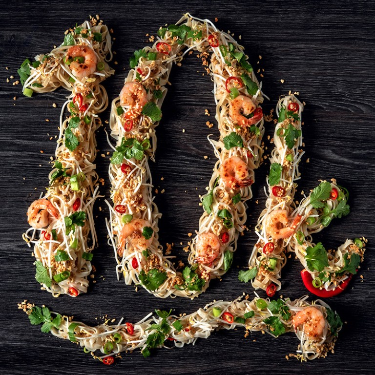 Food typography & food art