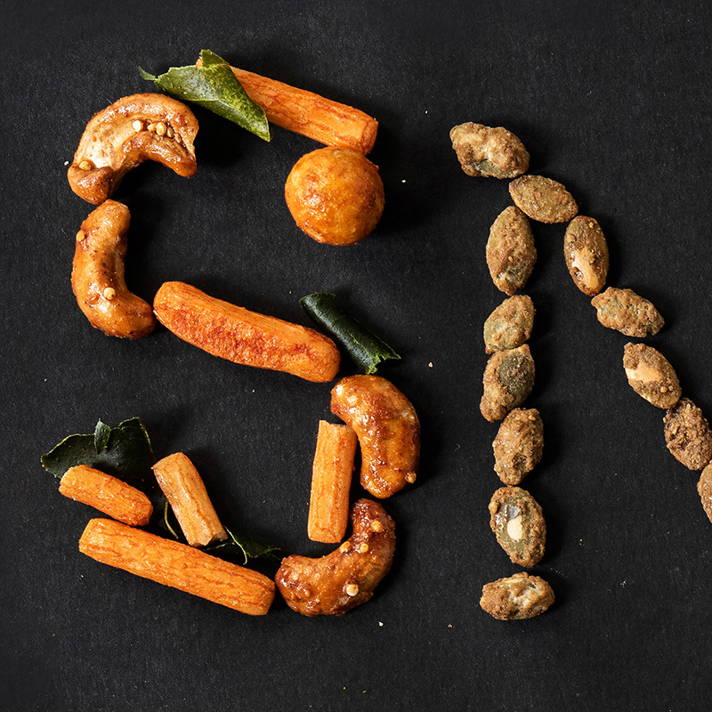 Food typography & food art