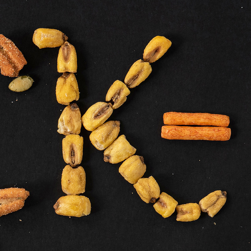 Food typography & food art