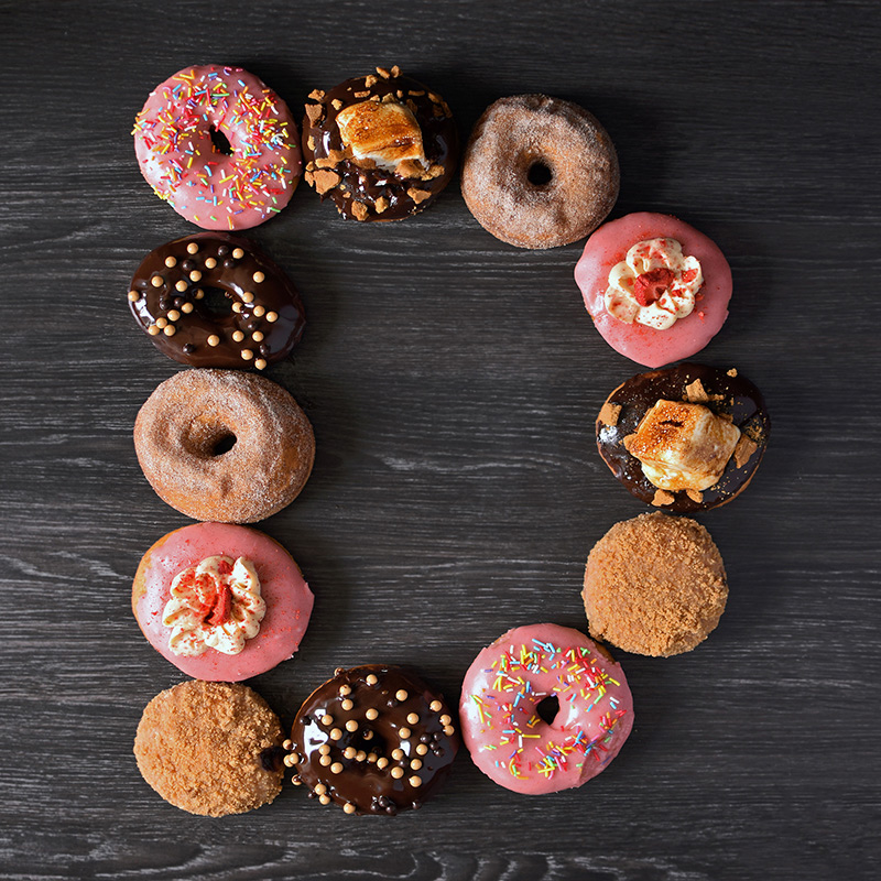 Food typography & food art