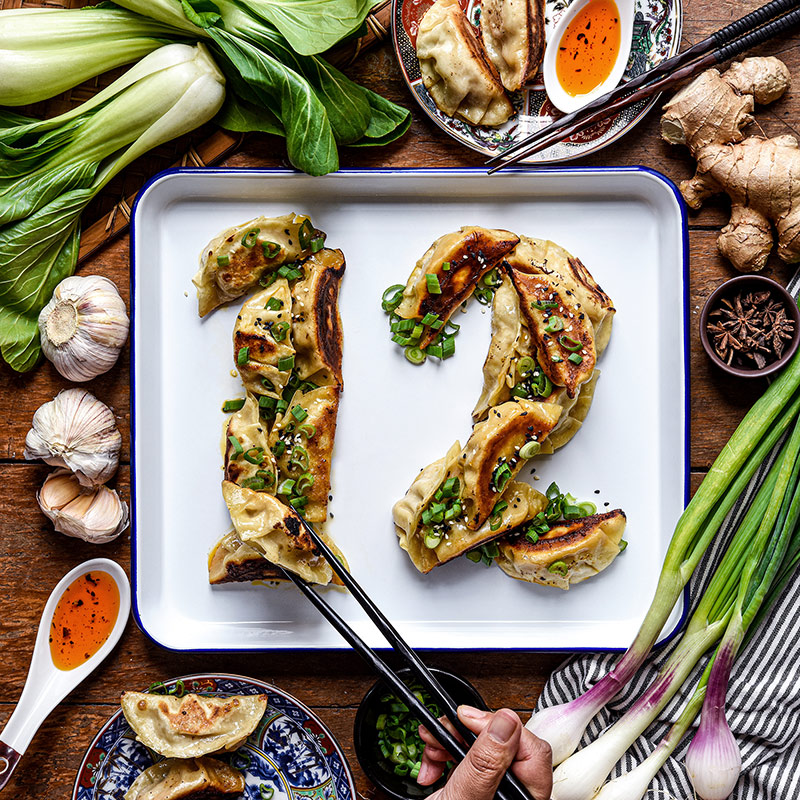 Food typography & food art